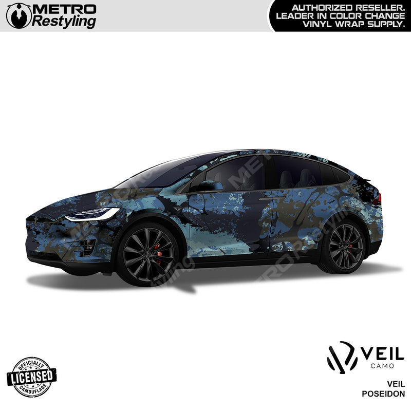 Veil Stoke Poseidon Camo Vinyl Car Wrap | Metro Restyling