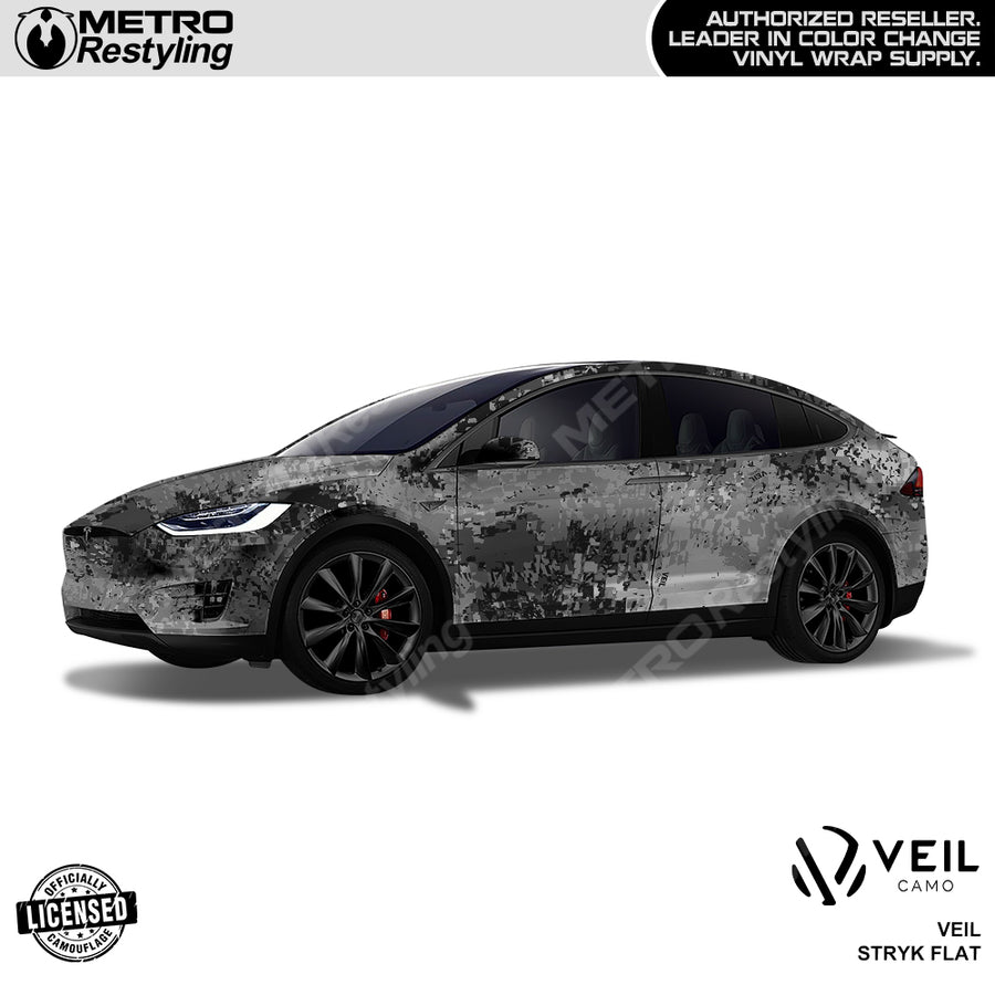 Veil Stryk Flat Camo Vinyl Car Wrap | Metro Restyling