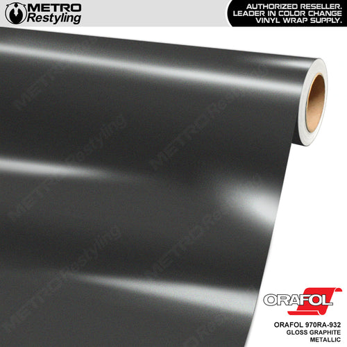 Orafol Gloss Graphite Metallic Vinyl Wrap | Metro Restyling