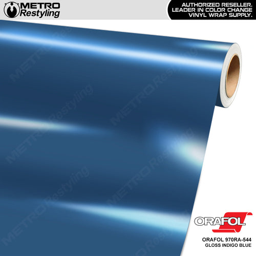 Orafol Gloss Indigo Blue Vinyl Wrap | Metro Restyling