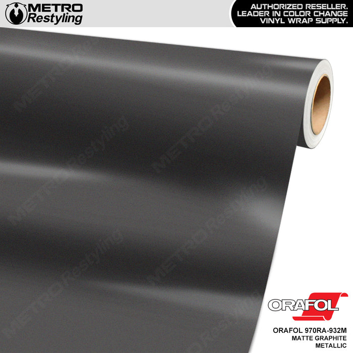 Orafol Matte Graphite Metallic Vinyl Wrap | Metro Restyling