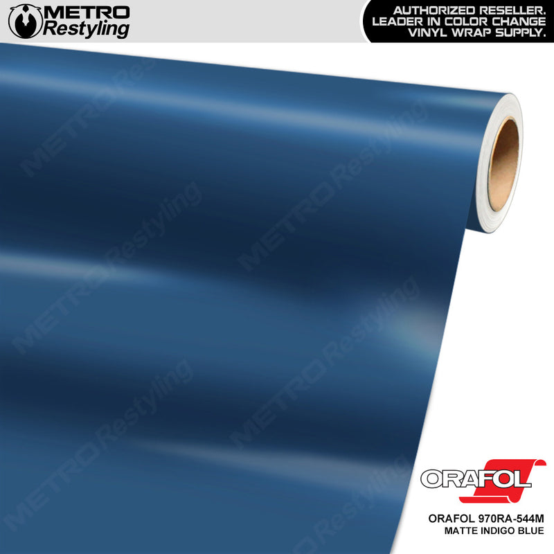 Orafol Matte Indigo Blue Vinyl Wrap | Metro Restyling
