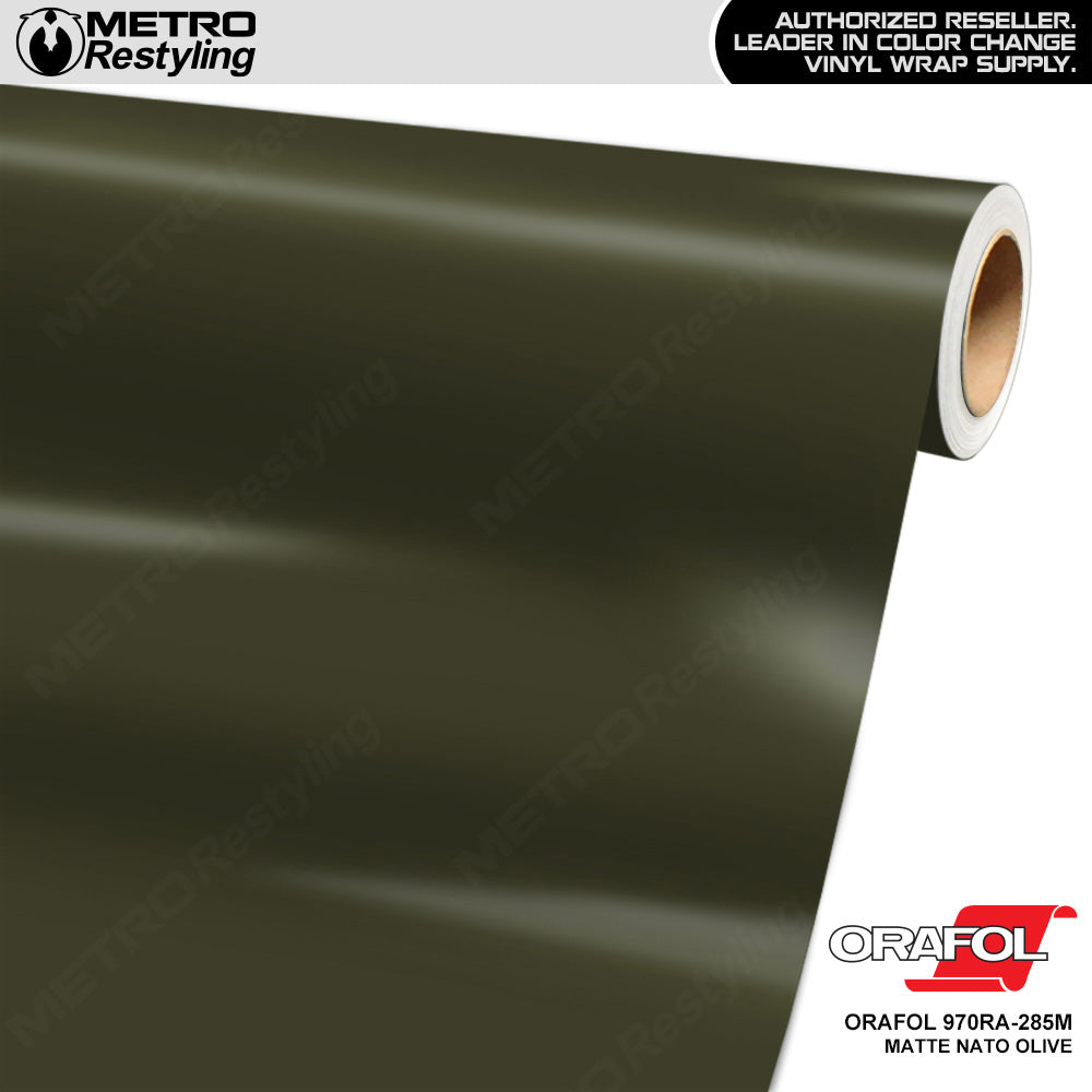 Orafol Matte Nato Olive Vinyl Wrap | Metro Restyling