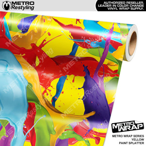 Paint Splatter Vinyl Wraps: Free Shipping $99+ | Metro Restyling
