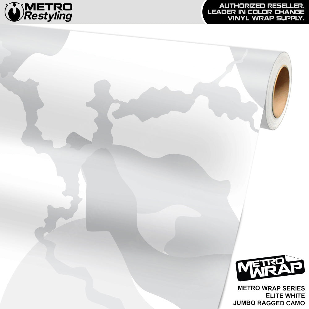 Jumbo Ragged Elite White - Metro Wrap | Metro Restyling
