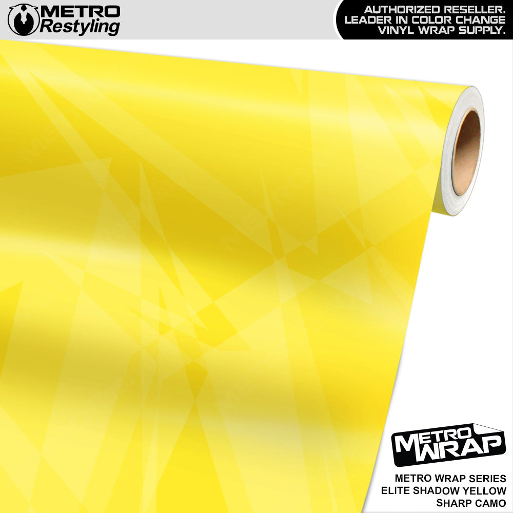 Sharp Elite Shadow Yellow - Metro Wrap | Metro Restyling