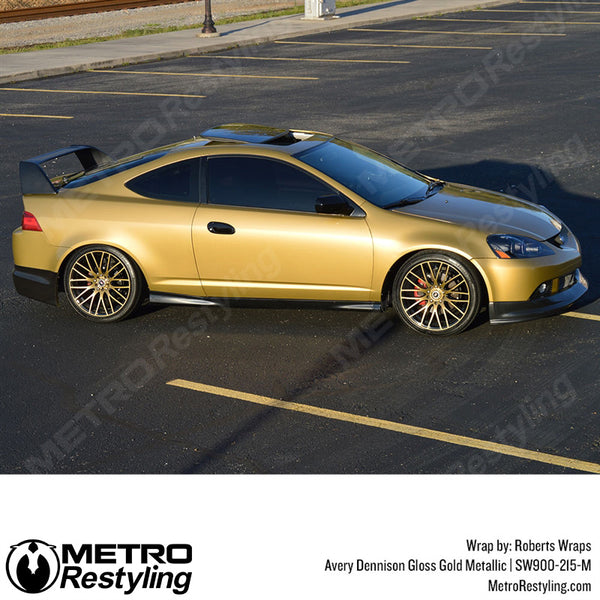 Gold Vinyl Wraps: Free Shipping $99+ | Metro Restyling