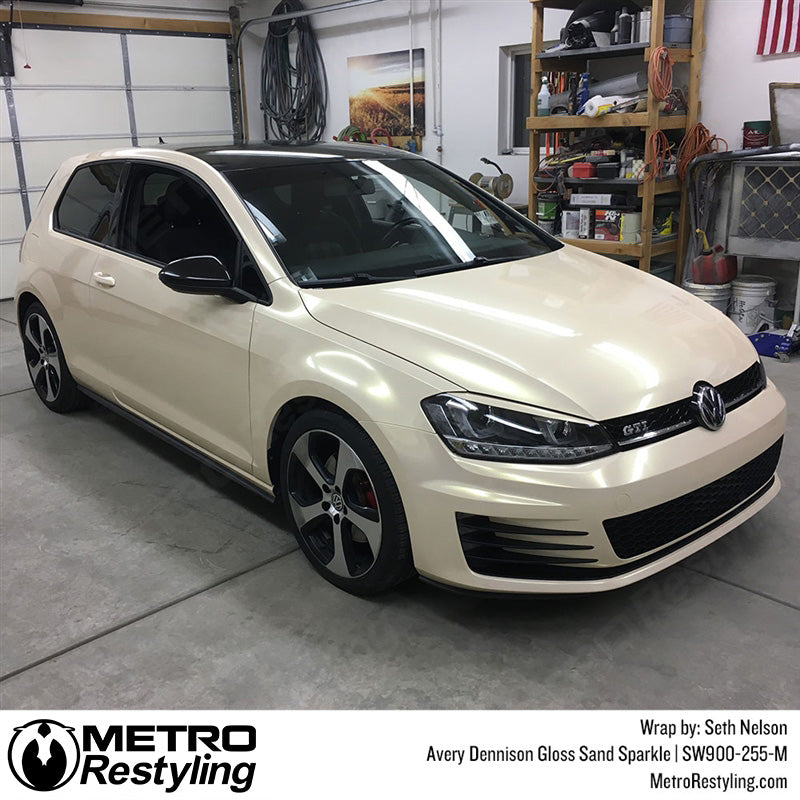 Gloss Sand Sparkle Vinyl Wrap - Avery Dennison | Metro Restyling