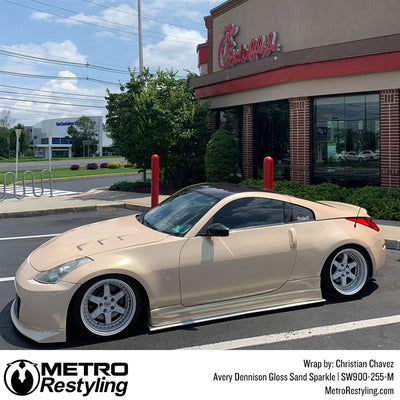 Gloss Sand Sparkle Vinyl Wrap - Avery Dennison | Metro Restyling