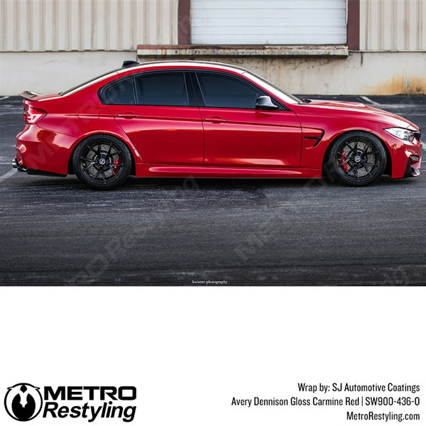 Red Vinyl Wraps: Free Shipping $99+ | Metro Restyling