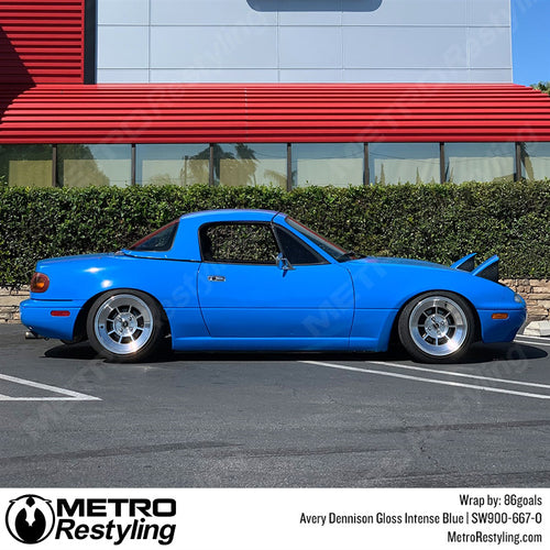 Gloss Intense Blue - Avery Dennison | Metro Restyling