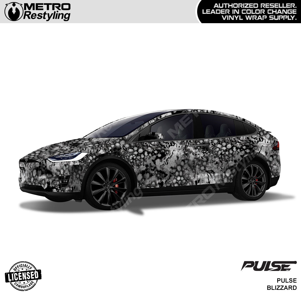 Pulse Blizzard Camo Vinyl Car Wrap | Metro Restyling