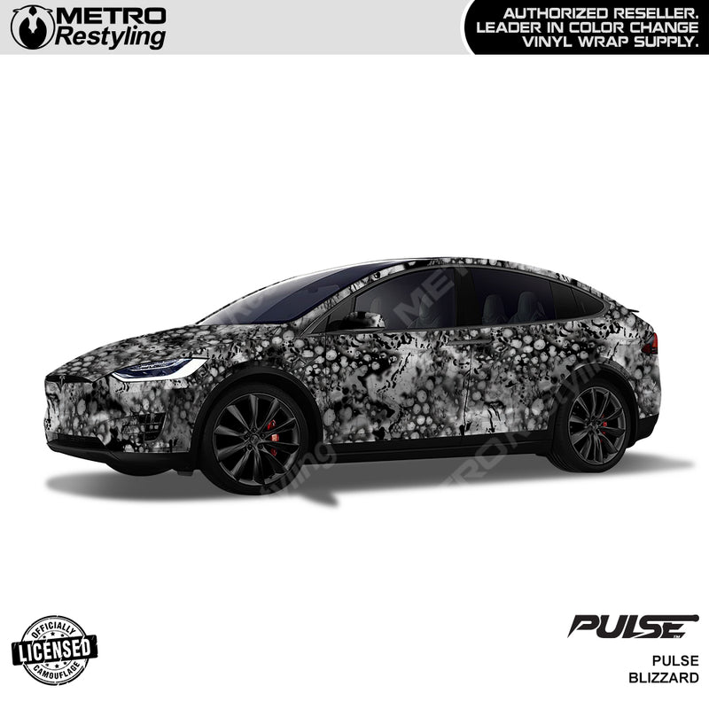 Pulse Blizzard Camo Vinyl Car Wrap | Metro Restyling