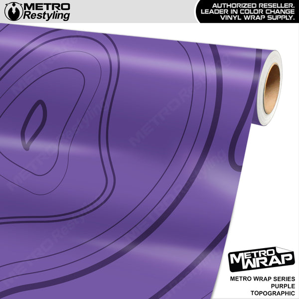 Topographic Vinyl Wraps: Free Shipping $99+ | Metro Restyling