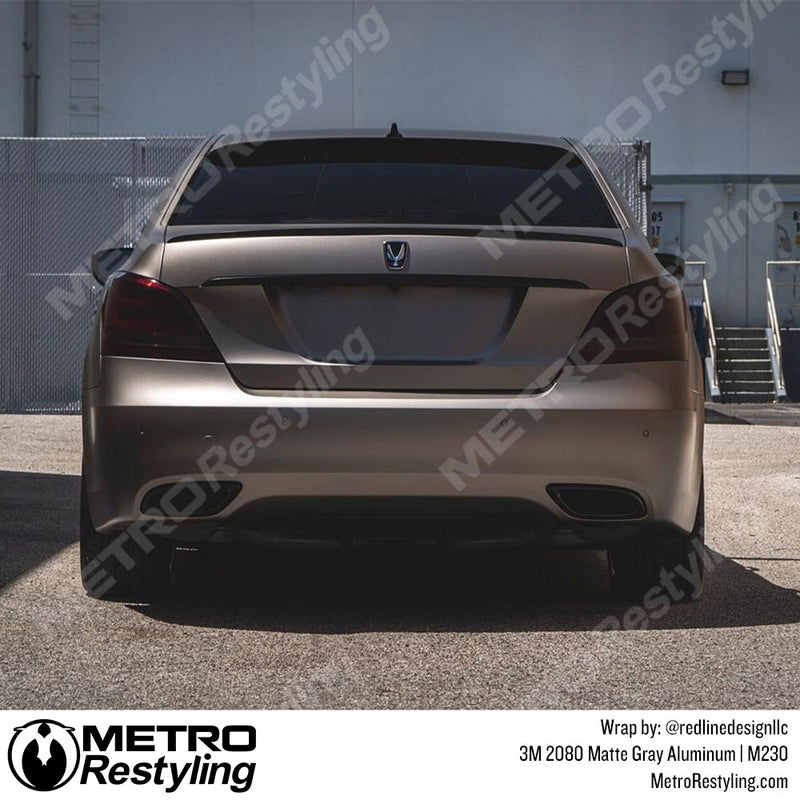 Matte Gray Aluminum - 3M | Metro Restyling